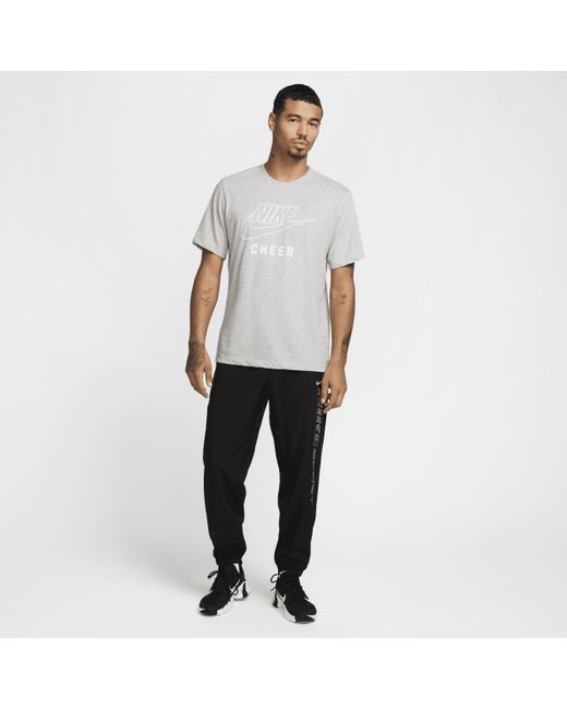 Nike 'Swoosh Cheer T-Shirt in Gray for Men | Lyst