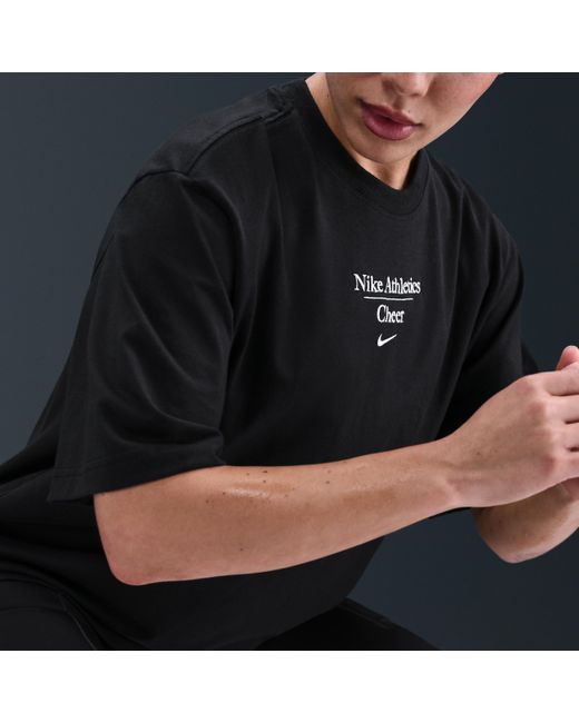 Nike Cheer Boxy T-Shirt in Black | Lyst