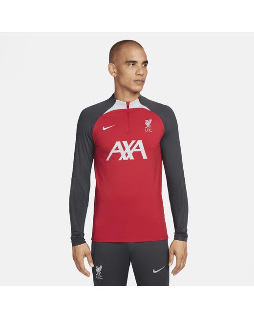 Nike Liverpool Fc Strike Dri-fit Soccer Drill Top in Red for Men | Lyst