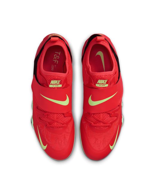 Nike Pole Vault Elite Track & Field Jumping Spikes in Red for Men | Lyst