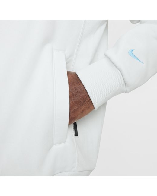 Nike Lebron Standard Issue Therma-Fit Basketball Jacket in White for ...