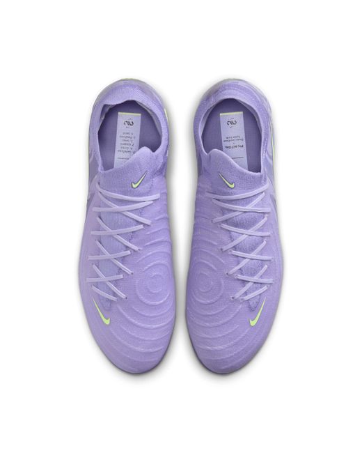 Nike United Phantom Gx 2 Elite Fg Low-Top Soccer Cleats in Purple for ...