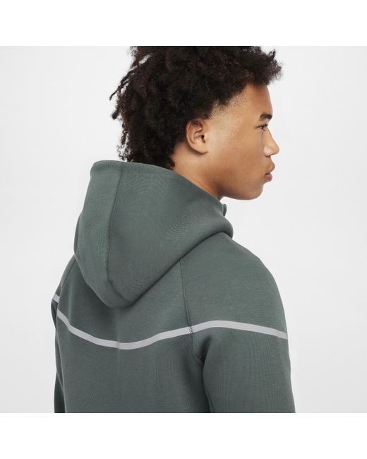 Nike 'Tech Windrunner Reflective Details Fleece Full-Zip Jacket in ...