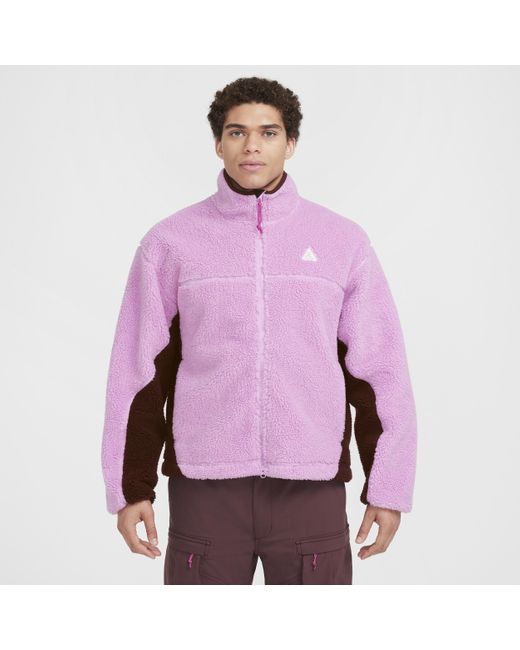 Nike Acg "Canwell Glacier" Therma-Fit Adv Windproof Jacket in Purple for Men | Lyst