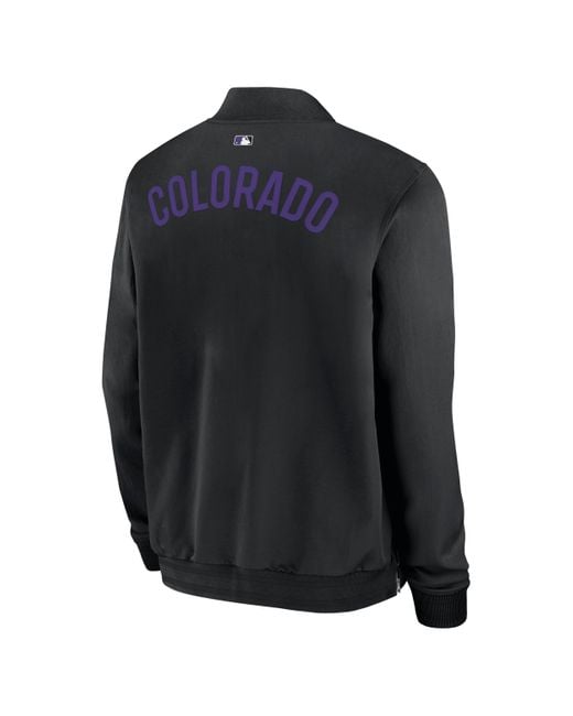 Nike Chicago Sox Authentic Collection Dugout Mlb Full-Zip Bomber Jacket ...