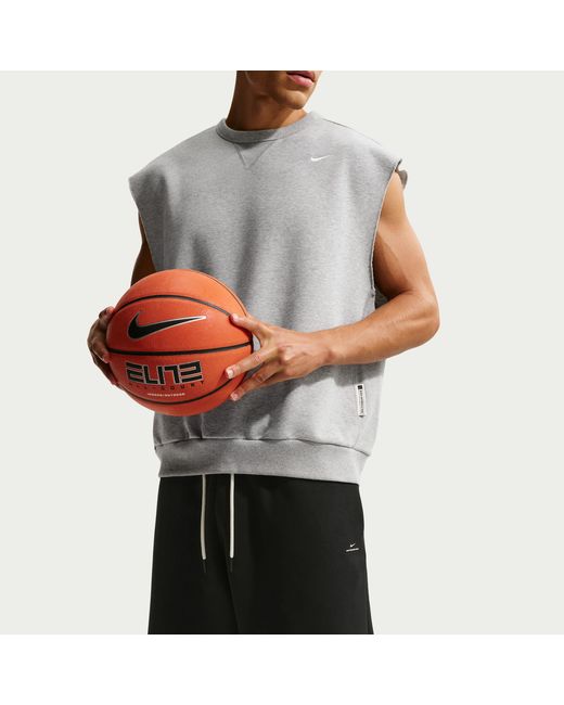 Nike Standard Issue Therma-Fit 14" Fleece Basketball Shorts in Gray for ...