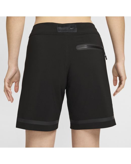 Nike Swim Fadeaway 7" Board Shorts in Black | Lyst