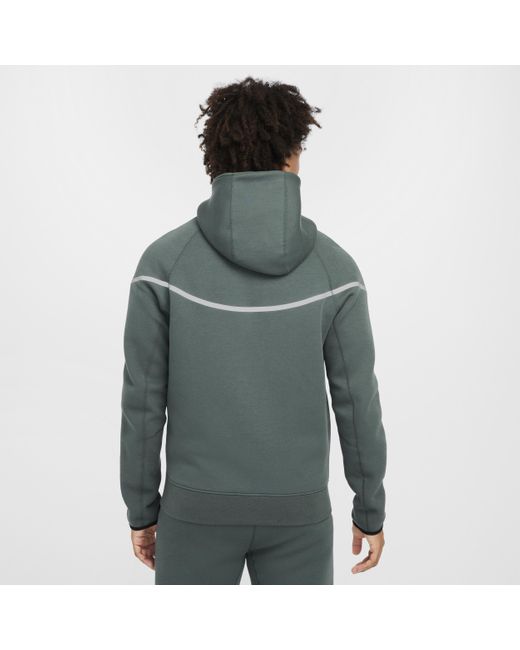 Nike 'Tech Windrunner Reflective Details Fleece Full-Zip Jacket in ...