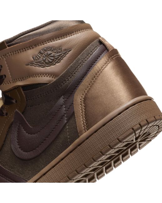 Nike Air 1 High Method Of Make Shoes in Brown | Lyst