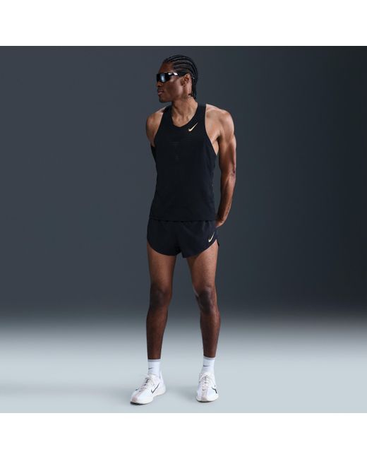 Nike Aeroswift X Jakob Dri-Fit Adv Running Singlet in Black for Men | Lyst