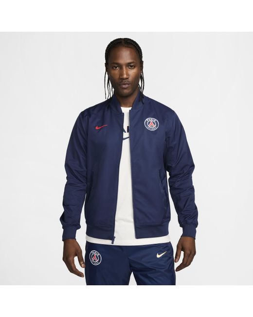 Nike Paris Saint-germain Sport Essentials Football Woven Unlined Bomber ...