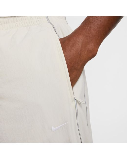 Nike Solo Swoosh Track Pants in White for Men | Lyst