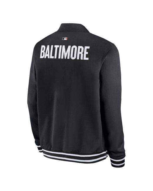 Nike Baltimore Orioles Authentic Collection City Connect Mlb Full-Zip ...