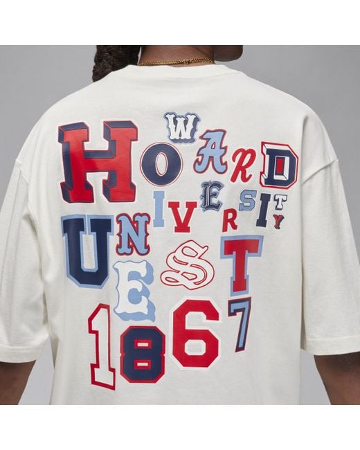 Nike X Howard University Graphic T-shirt in White for Men | Lyst