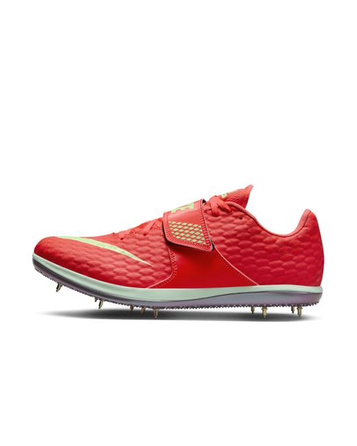 Nike High Jump Elite Track & Field Jumping Spikes in Red for Men | Lyst