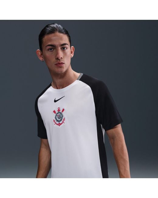 Nike S.C. Corinthians 2025/26 Stadium Home Dri-Fit Soccer Replica ...