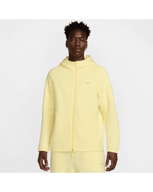 Nike Nocta Tech Fleece Full-Zip Hoodie in Yellow for Men | Lyst UK