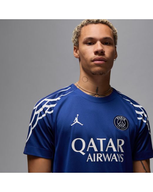 Nike Nike Paris Saint-Germain 2024/25 Stadium Fourth Dri-Fit Football Replica Shirt in Blue for ...