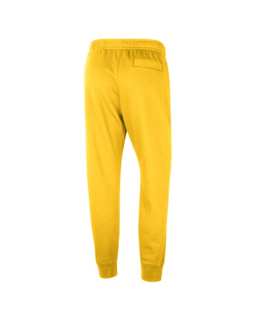Nike Golden State Warriors Club Courtside Nba Jogger Pants in Yellow ...