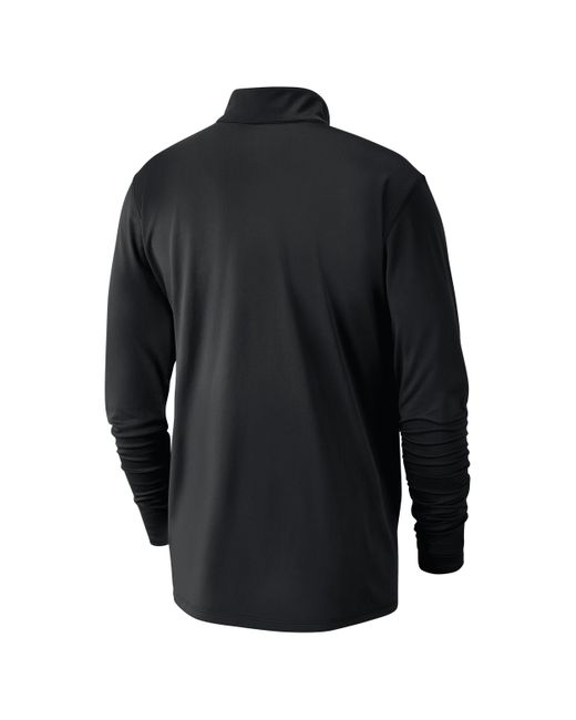 Nike Los Angeles Lakers City Edition Dri-Fit Nba 1/2-Zip Long-Sleeve ...