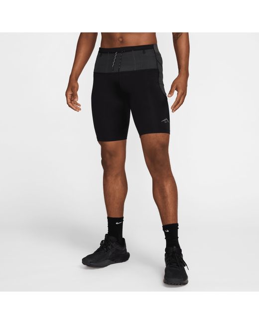 Nike Lava Loops Dri-Fit Adv Running Tights in Black for Men | Lyst