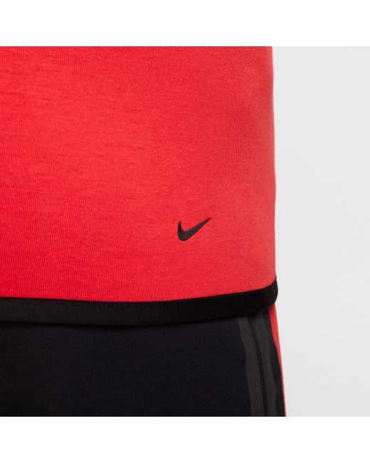 Nike Tech Fleece Windrunner Full-Zip Jacket in Red for Men | Lyst