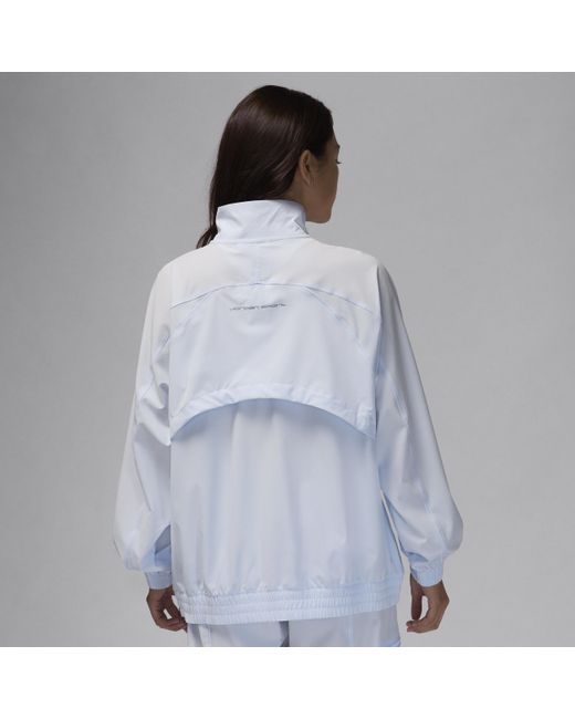 Nike Nike Sport Dri-Fit Woven Jacket in Blue | Lyst