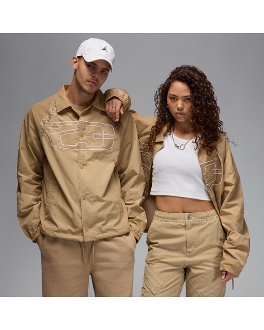 Nike Essentials Coaches Jacket in Brown for Men | Lyst