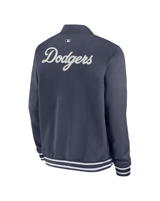 Nike Los Angeles Dodgers Authentic Collection City Connect Mlb Full-Zip ...