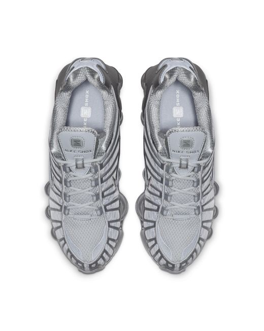Nike Shox Tl Shoes in Gray | Lyst