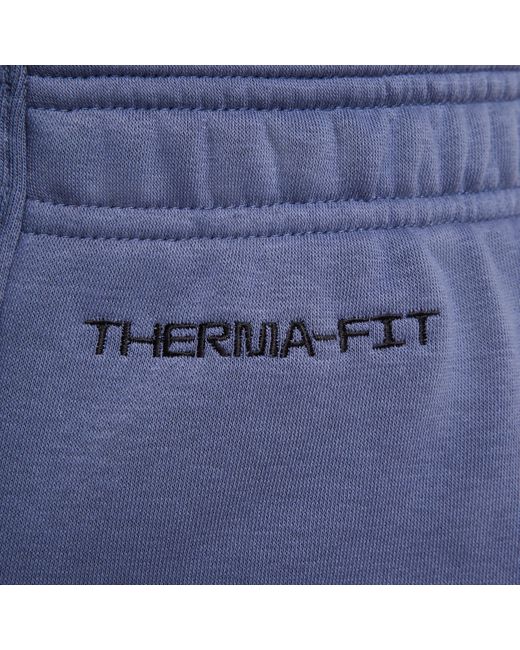 Nike 'Lebron Standard Issue Therma-Fit Basketball Pants in Blue for Men ...