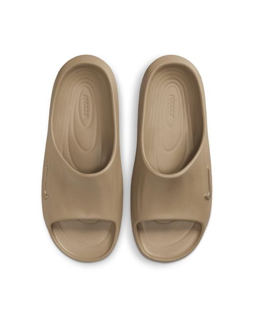 Nike Reactx Rejuven8 Slides in Natural for Men | Lyst