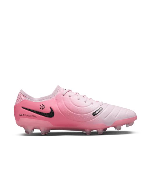 Nike Tiempo Legend 10 Elite Fg Low-top Soccer Cleats in Pink for Men | Lyst