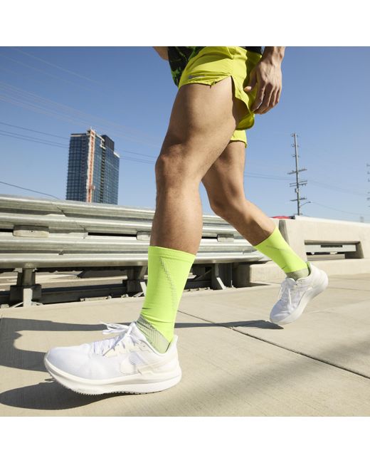 Nike Structure 25 Road Running Shoes in Green for Men | Lyst