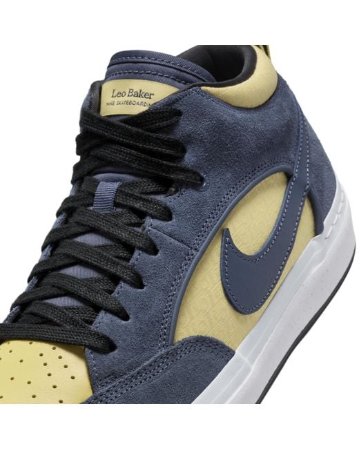 Nike Sb React Leo Skate Shoes in Blue for Men | Lyst