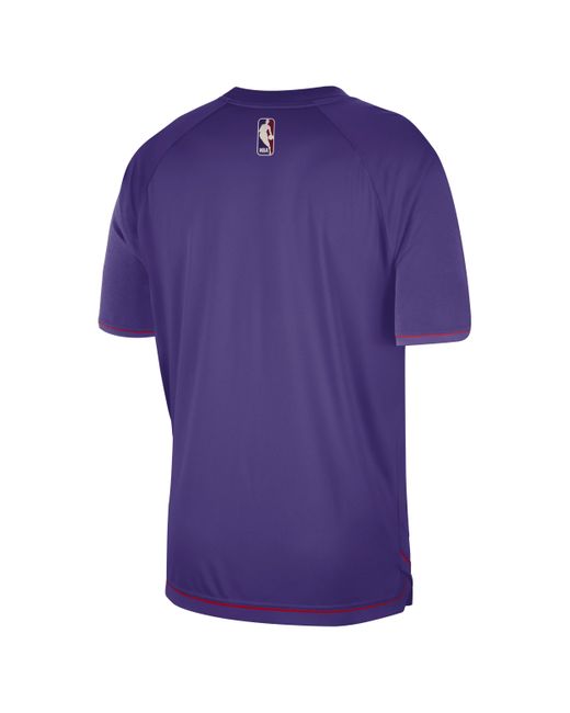 Nike Toronto Raptors Hardwood Classics Dri-Fit Nba Short-Sleeve Pregame ...