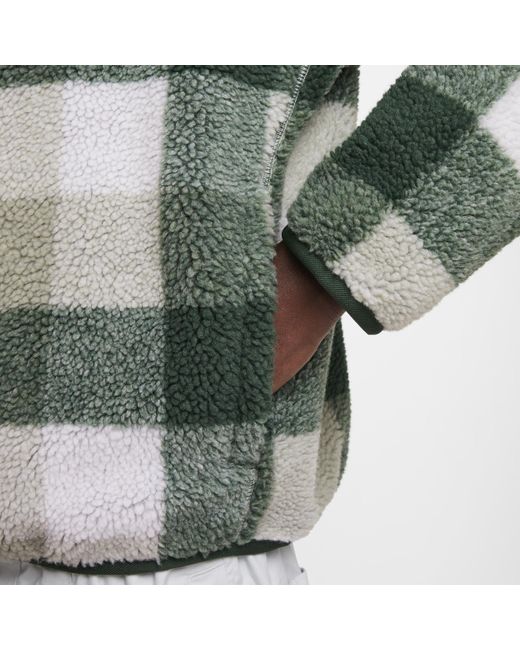 Nike Club Winterized Half-Zip in Green for Men | Lyst