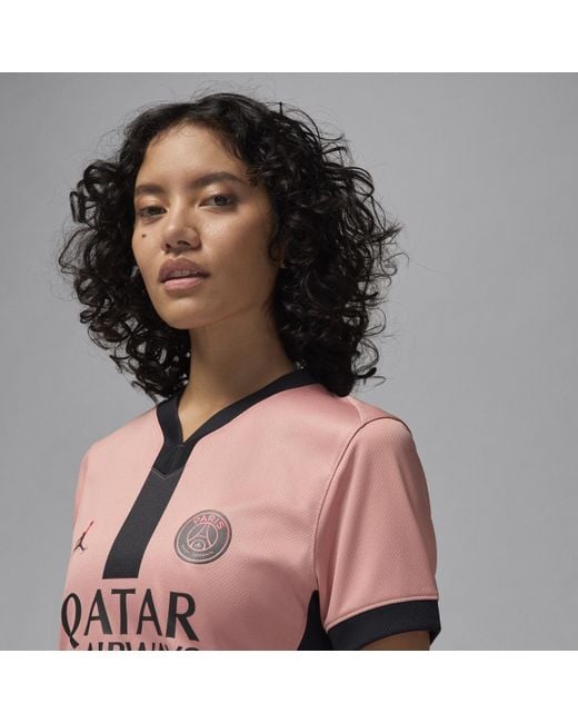 Nike Nike Paris Saint-Germain 2024/25 Stadium Third Dri-Fit Football Replica Shirt in Pink | Lyst