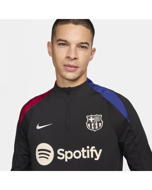 Nike F.C. Barcelona Strike ' Dri-Fit Football Drill Top in Blue for Men | Lyst UK