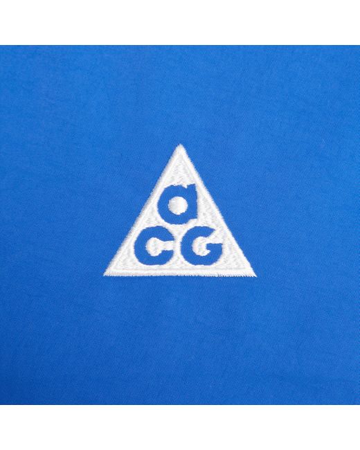 Nike Acg "Morpho" Storm-Fit Adv Rain Jacket in Blue for Men | Lyst