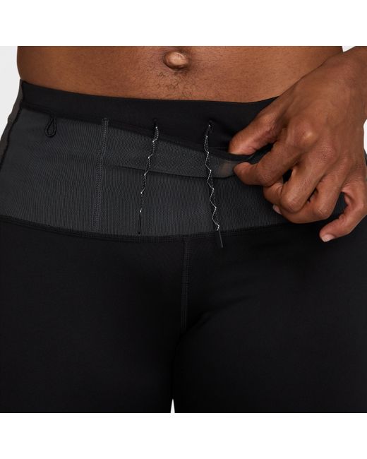 Nike Lava Loops Dri-Fit Adv Running Tights in Black for Men | Lyst