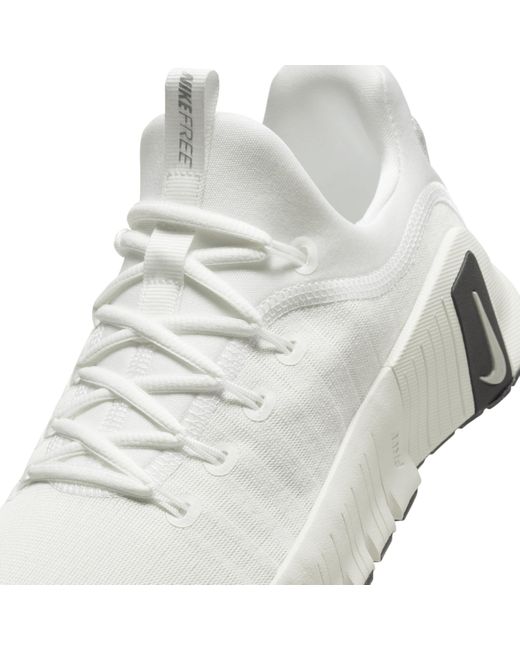 Nike Free Metcon 6 Premium Workout Shoes in White | Lyst