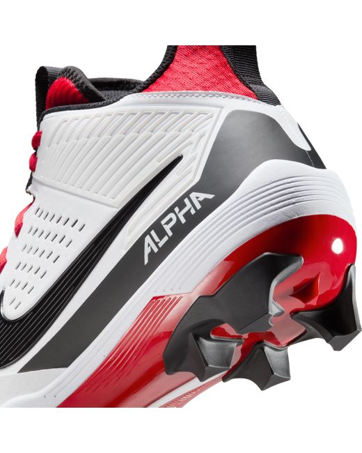 Nike Alpha Menace Strong Football Cleats in Red for Men | Lyst