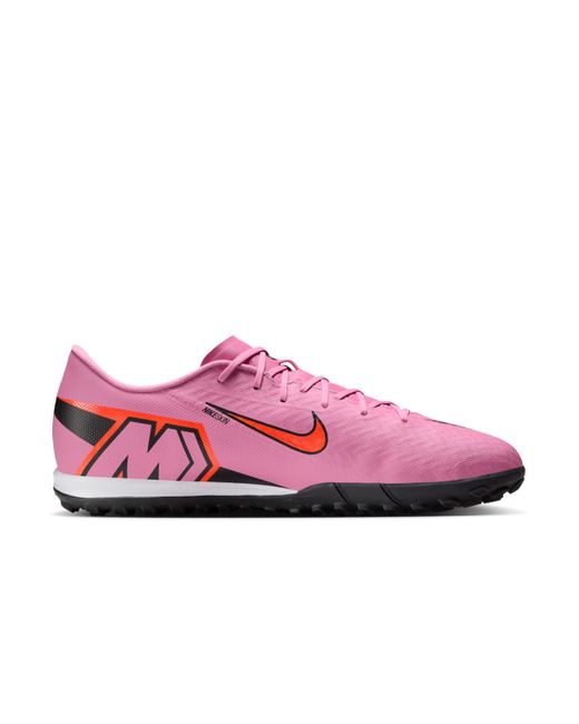 Nike Mercurial Vapor 16 Academy Turf Low-Top Football Shoes in Pink for ...