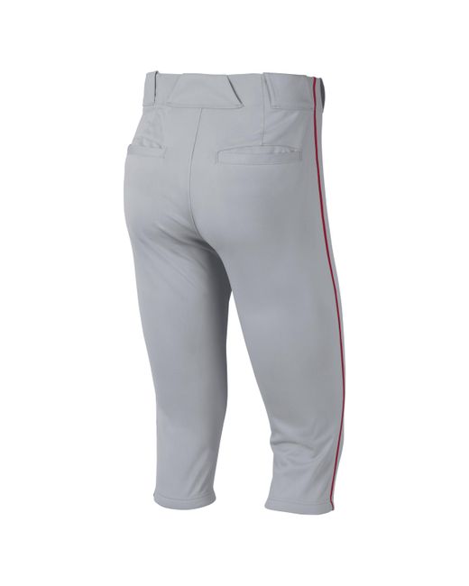 Nike Vapor Select 2 High Piped Baseball Pants in Gray for Men | Lyst
