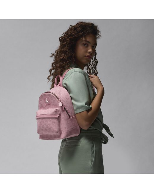 Nike Monogram Mini Backpack (8l) in Pink | Lyst