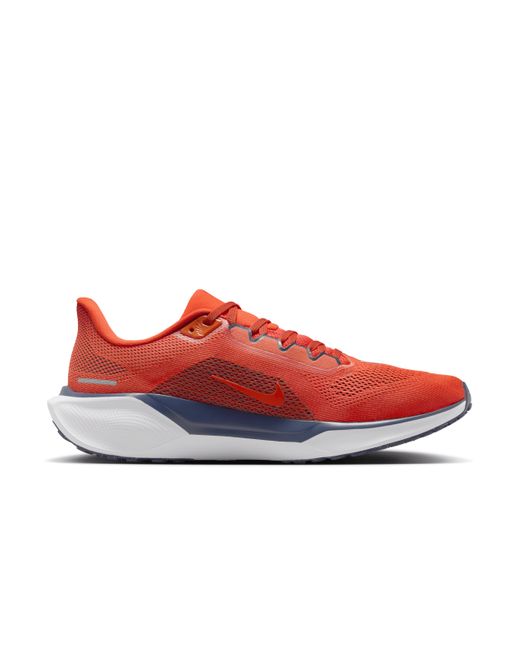 Nike Virginia Pegasus 41 College Road Running Shoes in Red for Men | Lyst