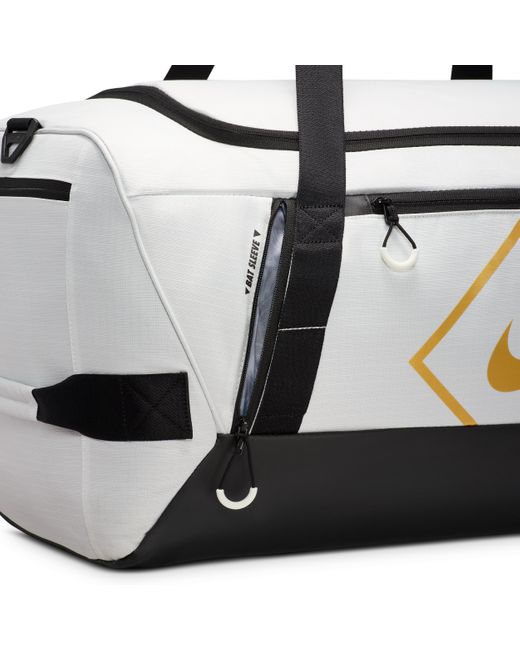 Nike Diamond Duffel Bag (72L) in Black | Lyst