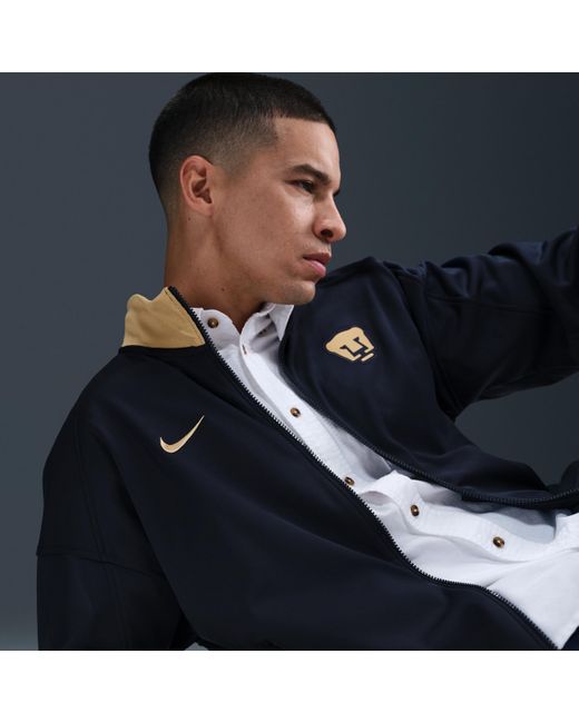 Nike Pumas Unam Academy Pro Dri-Fit Soccer Anthem Jacket in Blue for ...