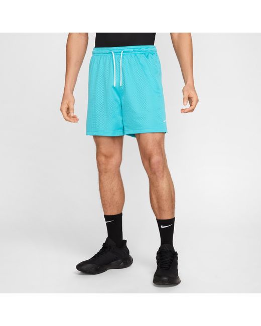 Nike Dri-Fit 5" Mesh Basketball Shorts in Blue for Men | Lyst